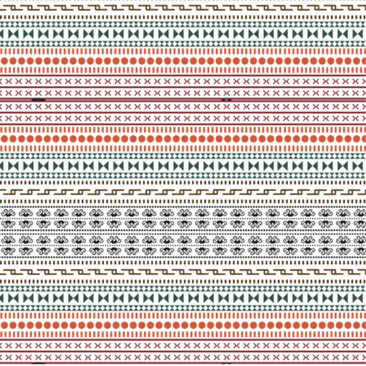 A graphic design of the mobile special exhibition, Vivid Ethnicity | RILCA